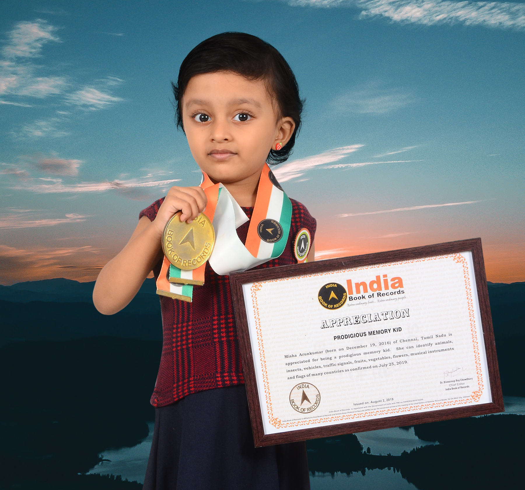 PRODIGIOUS MEMORY KID - India Book of Records