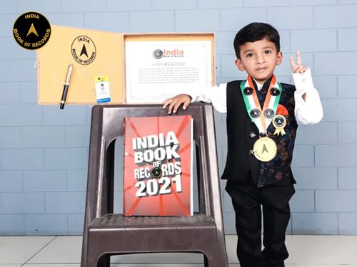 Vivaan Gupta - Appreciation - India Book of Records
