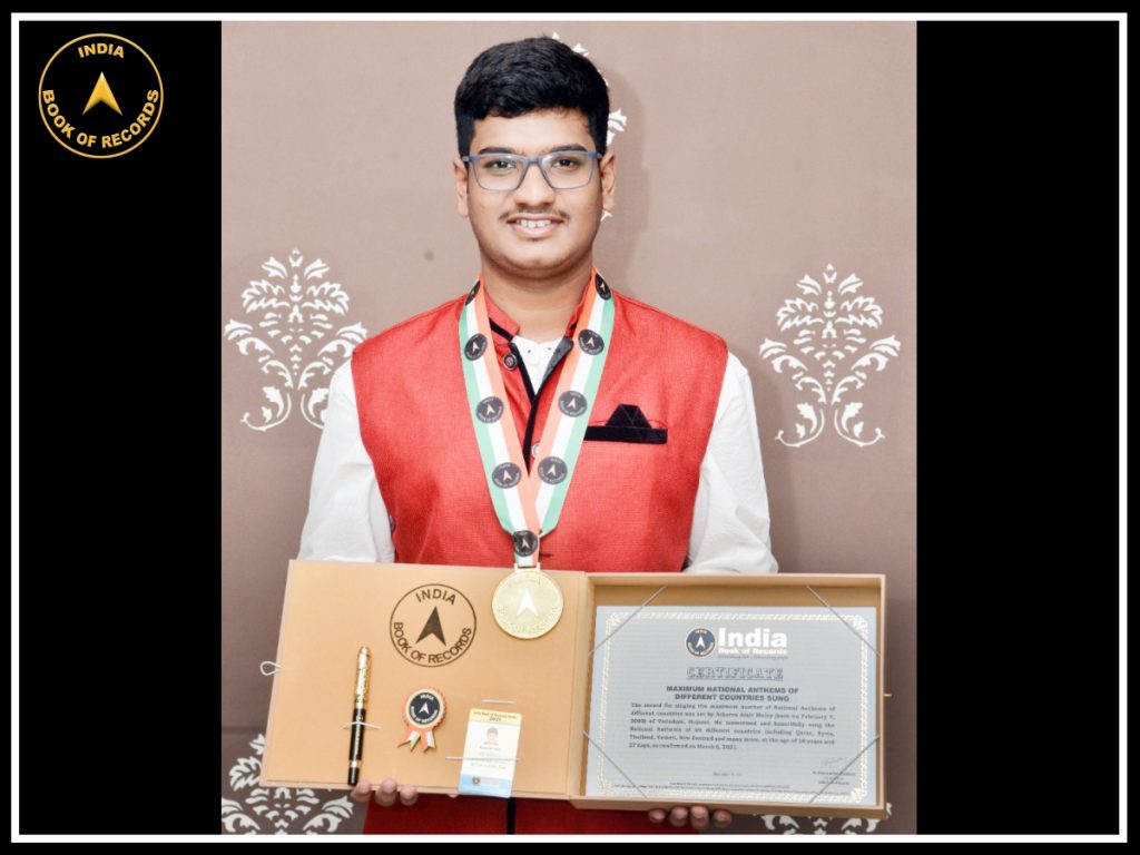 Maximum National Anthems of different countries sung - India Book of ...