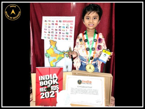Appreciation - Veeksha S. - India Book of Records