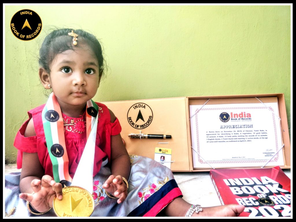 J. Navira - Appreciation - India Book of Records