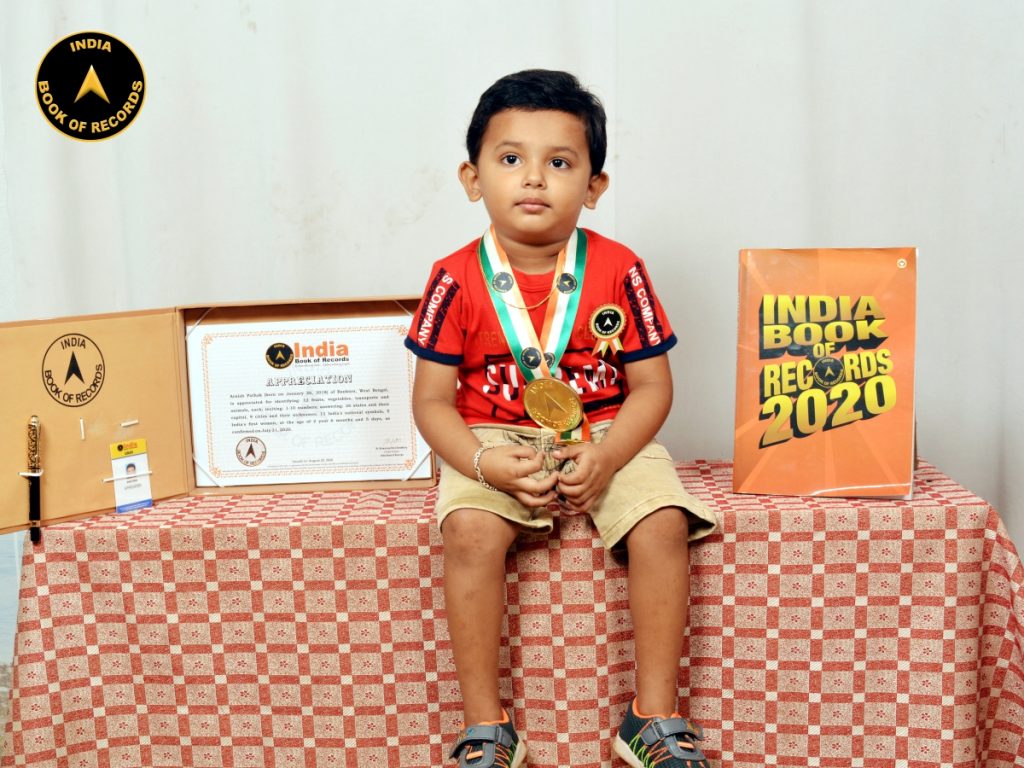 Arnish Pathak - Appreciation - India Book of Records