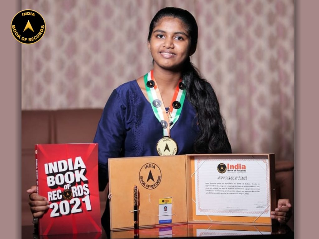 Anna Johnson - Appreciation - India Book of Records