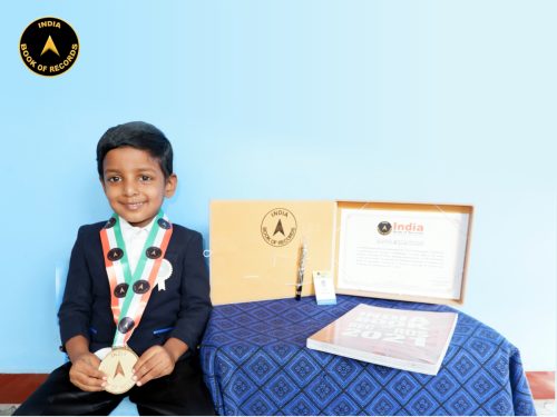 S. Sarveshwaran - Appreciation - India Book of Records