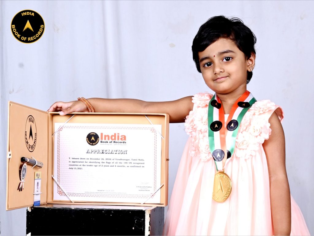 T. Ishaara - Appreciation - India Book of Records