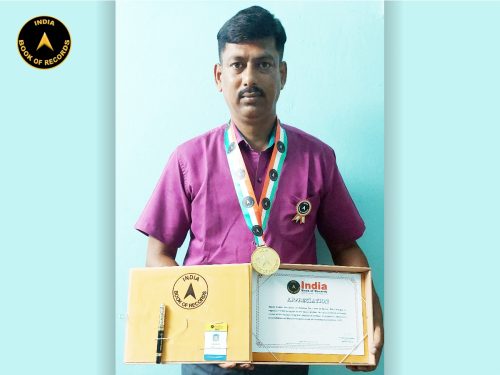 Anjan Kumar Das - Appreciation - India Book of Records