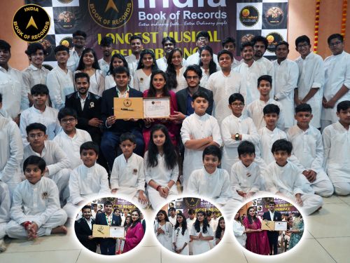 Longest musical performance held onstage by a group of artists - IBR