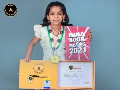 Devapriya C.S - Appreciation - India Book of Records
