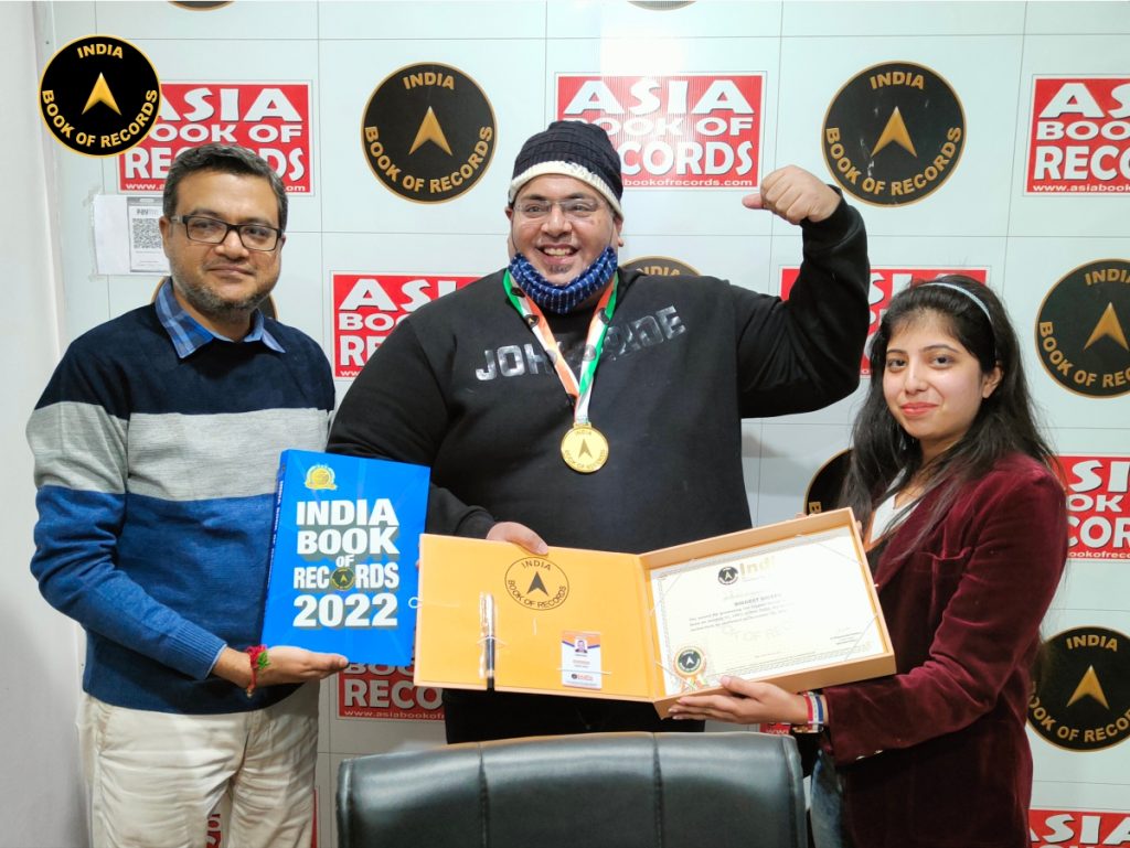 Biggest biceps - India Book of Records