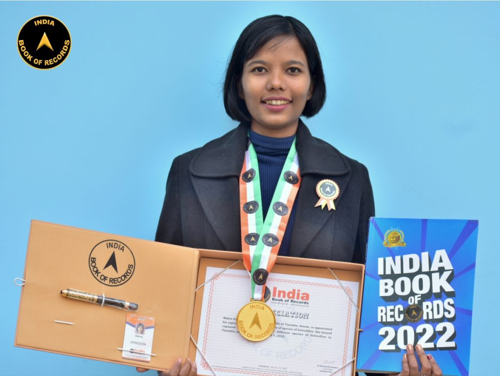 Nikita Das - Appreciation - India Book of Records