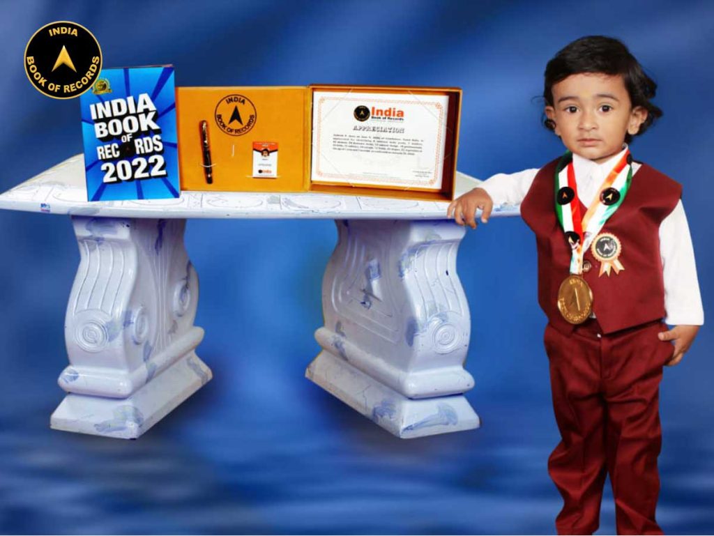 Jaikrish P. - Appreciation - India Book of Records