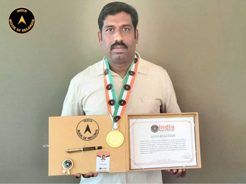 Suresh K. - Appreciation - India Book of Records