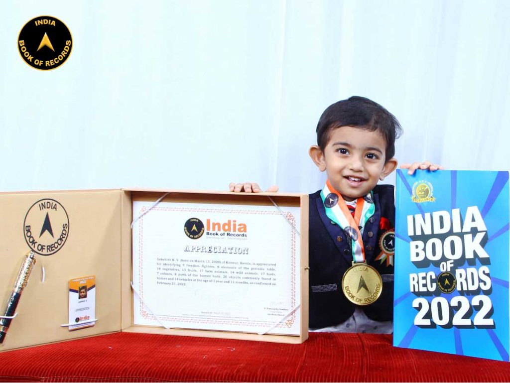 Lakshith K. V. - Appreciation - India Book of Records