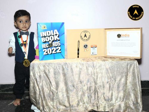 Taniz Nayaz Yadawad - Appreciation - India Book of Records