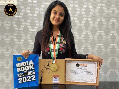 Suchismita Das - Appreciation - India Book of Records