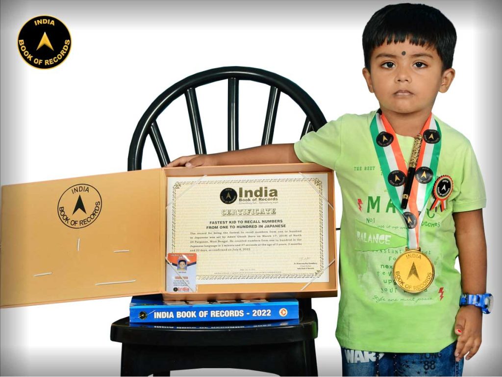 Fastest kid to recall numbers from one to hundred in Japanese – India ...