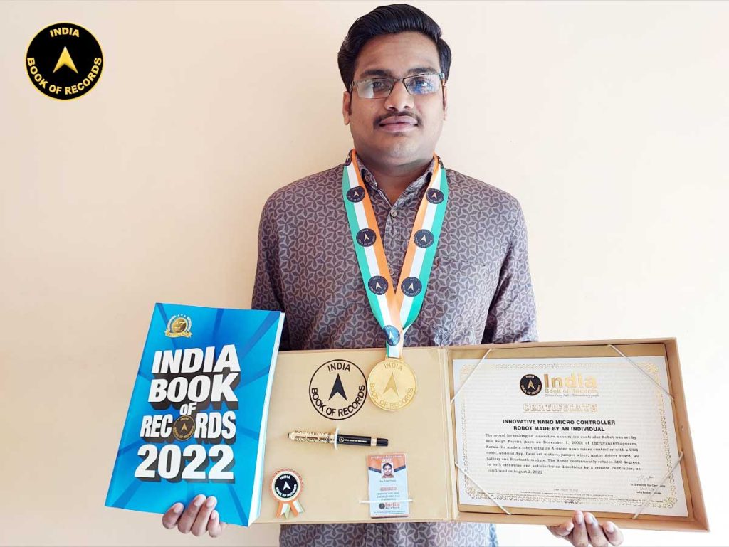 Innovative nano micro controller Robot made by an individual - India ...