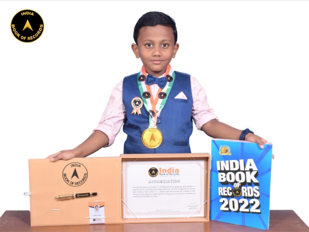 Sourish Roy - Appreciation - India Book of Records