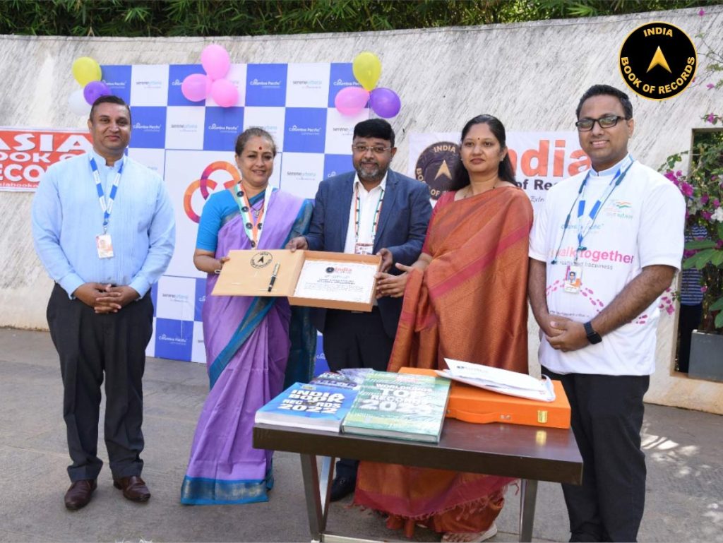 Longest distance relay walk by a group of septuagenarians - IBR