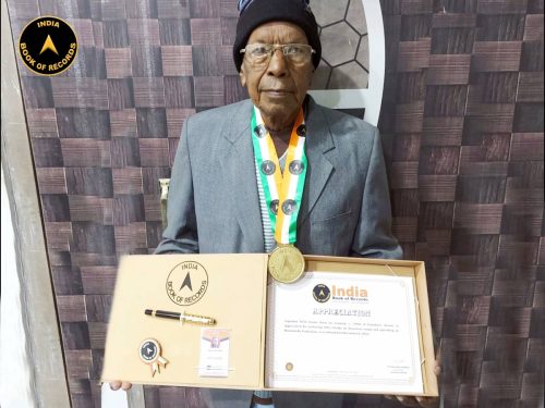 Jogendra Nath Sarma - Appreciation - India Book of Records