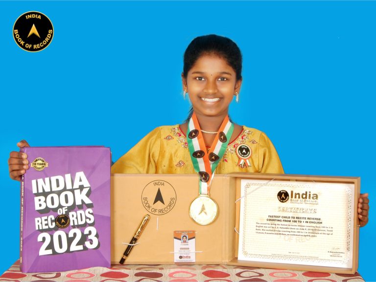 Fastest child to recite reverse counting from 100 to 1 in English ...