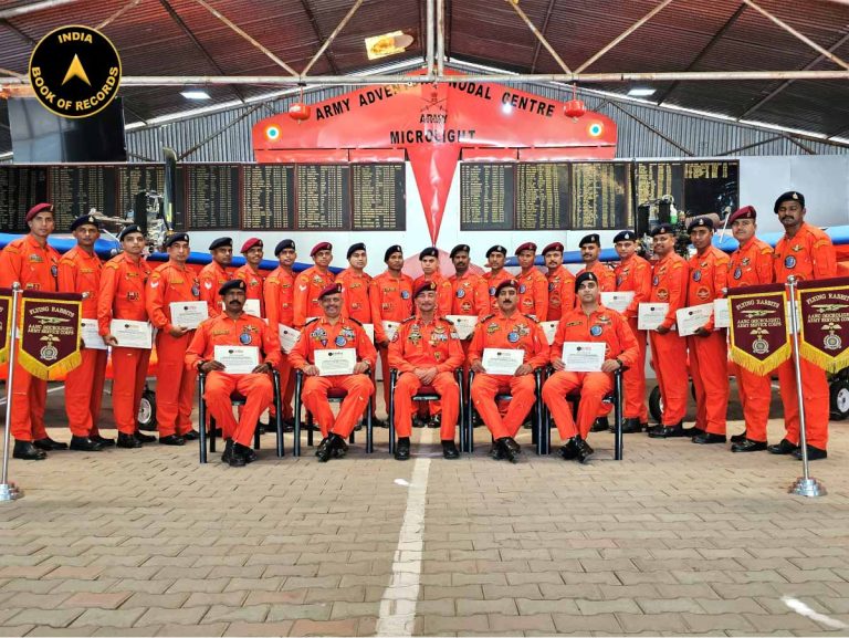 Longest distance covered in formation flying expedition with microlight ...