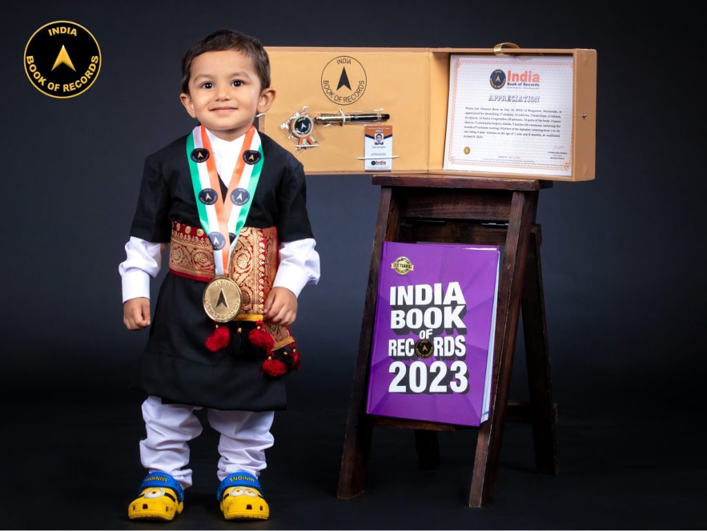 Prince Luv Chemira - Appreciation - India Book of Records