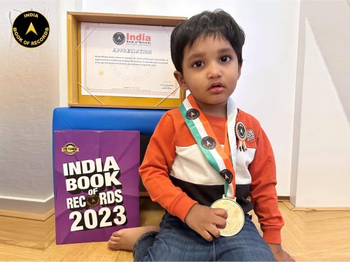 Reyan Mohan Kumar - Appreciation - India Book of Records