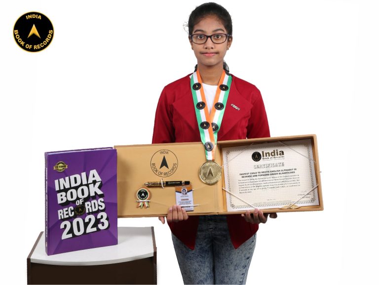 Fastest child to recite English alphabet in reverse and forward order ...