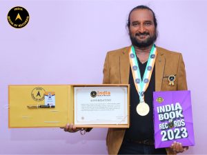 Pothana Vijaya Chandra Prasad - Appreciation - India Book of Records