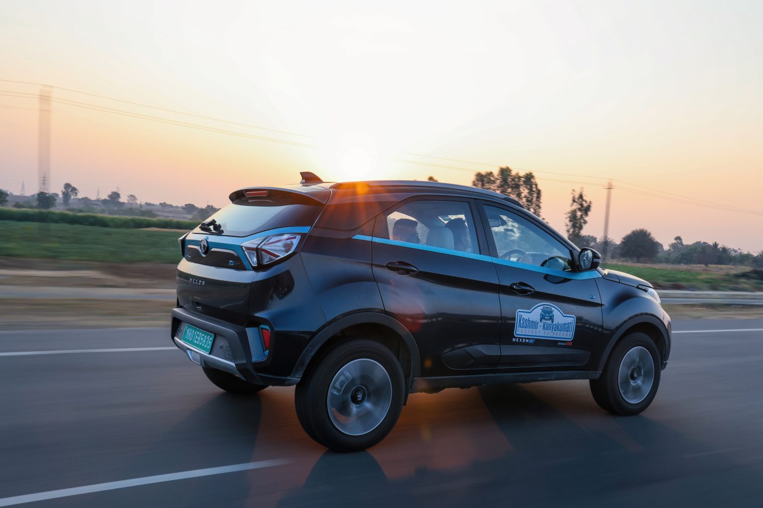 Fastest EV drive – 4003 km in 4 days - India Book of Records