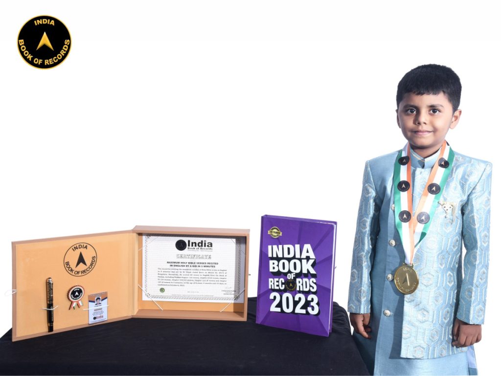 Maximum Holy Bible verses recited in English by a kid in 5 minutes ...