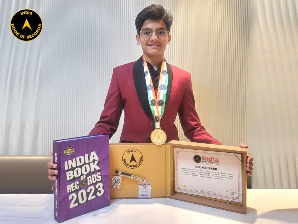 Mohmmad Umar Faruk Patel - IBR Achiever - India Book of Records