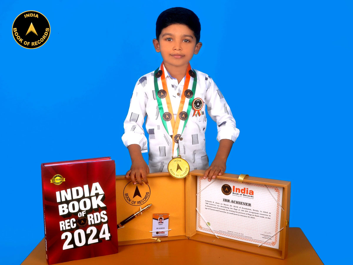Achyuth R. - IBR Achiever - India Book of Records