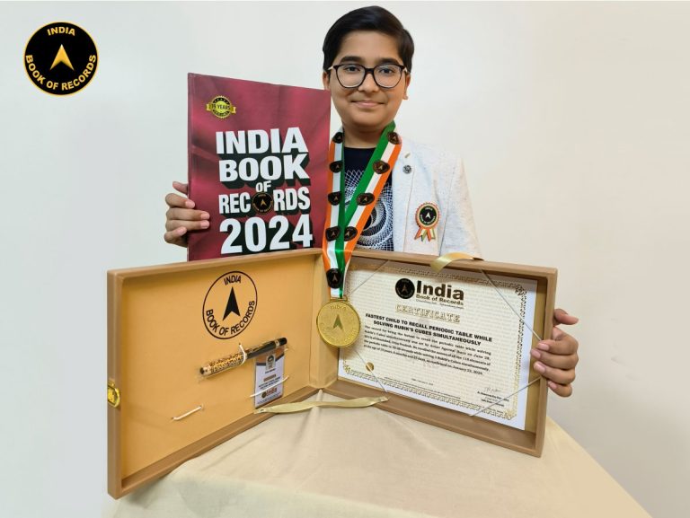 Fastest child to recall periodic table while solving Rubik’s Cubes ...