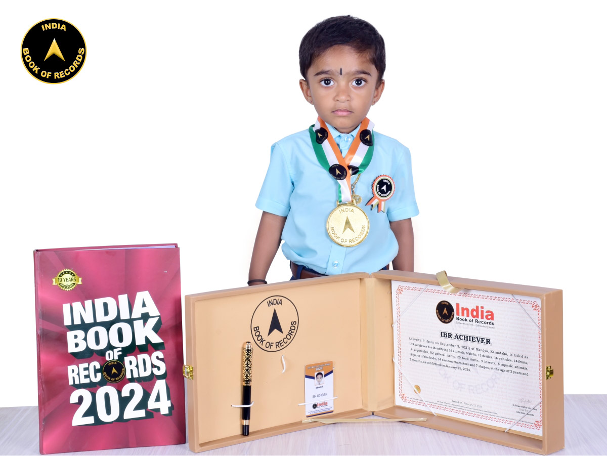 Adhvaith P. - IBR Achiever - India Book of Records