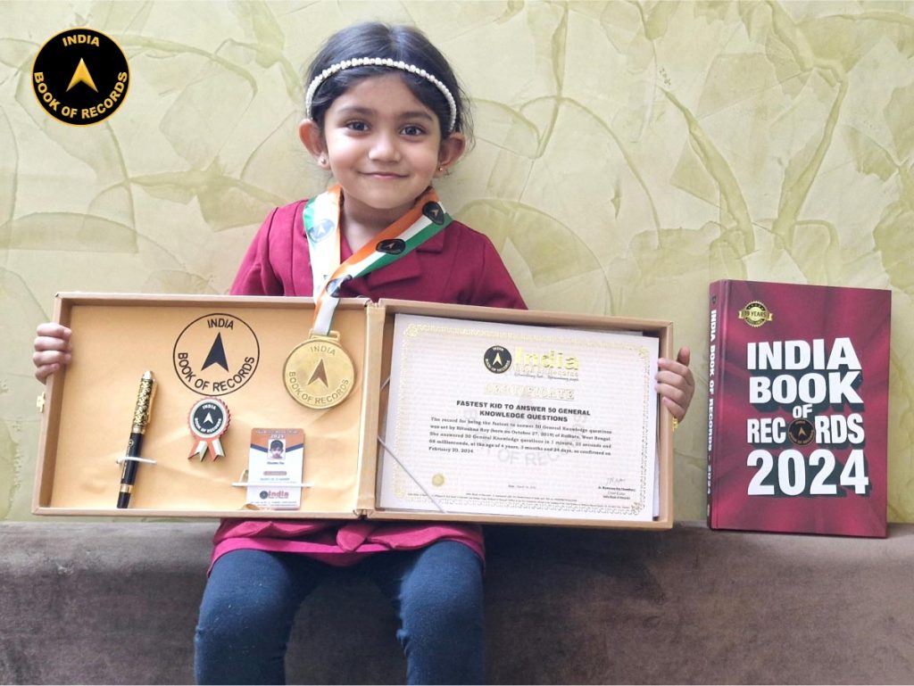 Fastest kid to answer 50 General Knowledge questions - India Book of ...