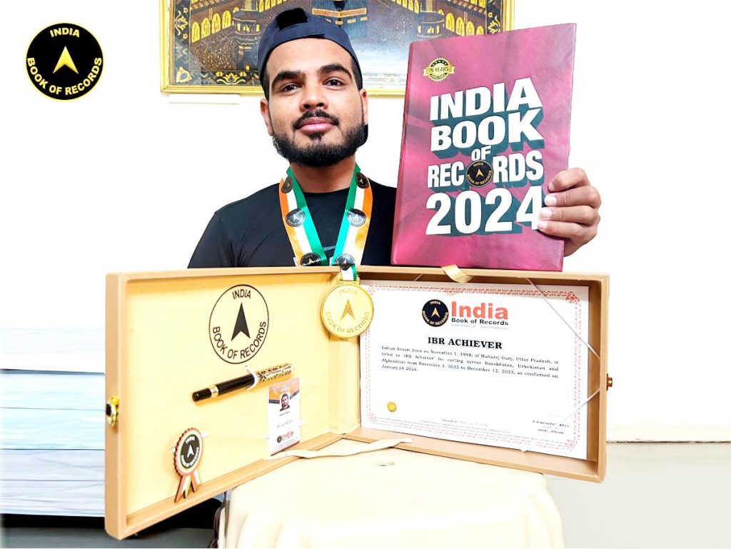 Gufran Ansari - IBR Achiever - India Book of Records