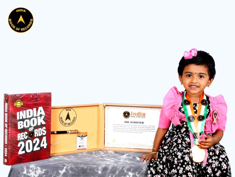 Dev Pranikha B P - IBR Achiever - India Book of Records