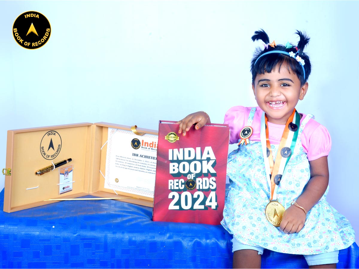 Heza Meharin - IBR Achiever - India Book of Records
