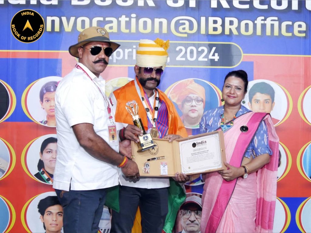 Maximum steps ascended and descended by an individual - India Book of Records