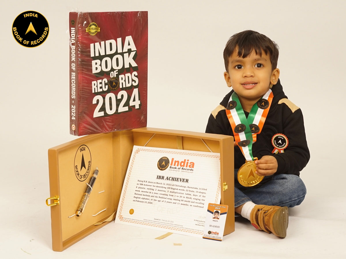 Suyog R.H. - IBR Achiever - India Book of Records