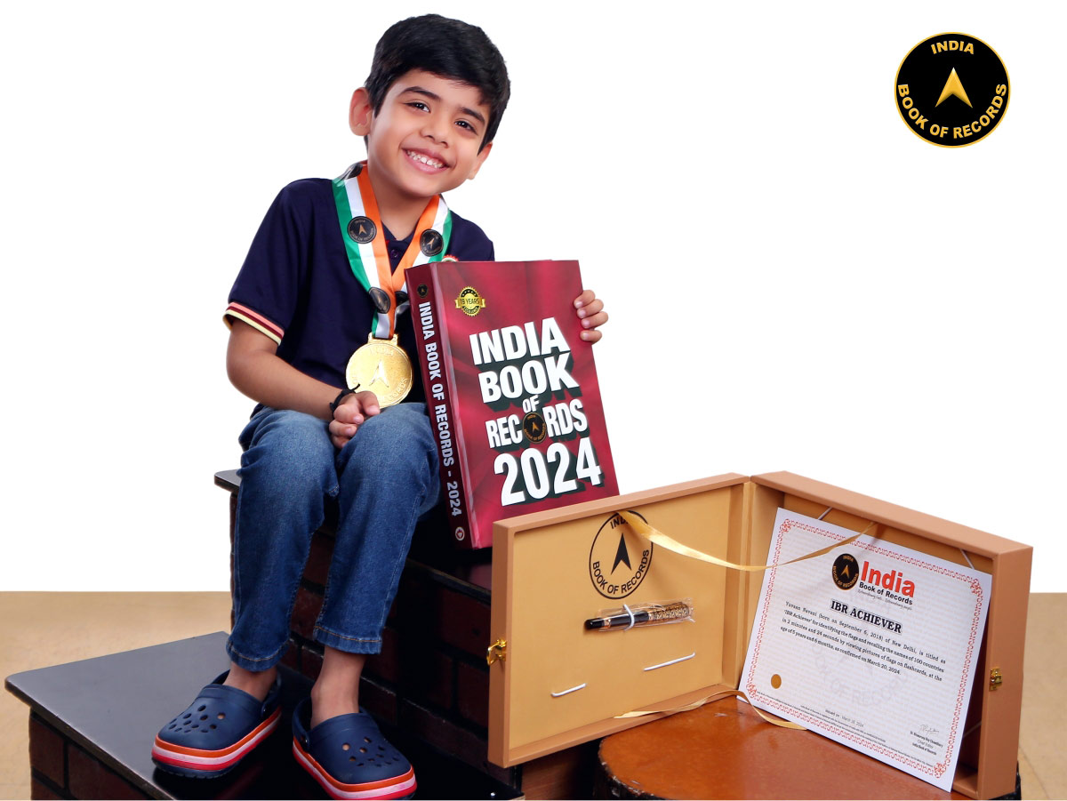 Yuvaan Navani - IBR Achiever - India Book of Records