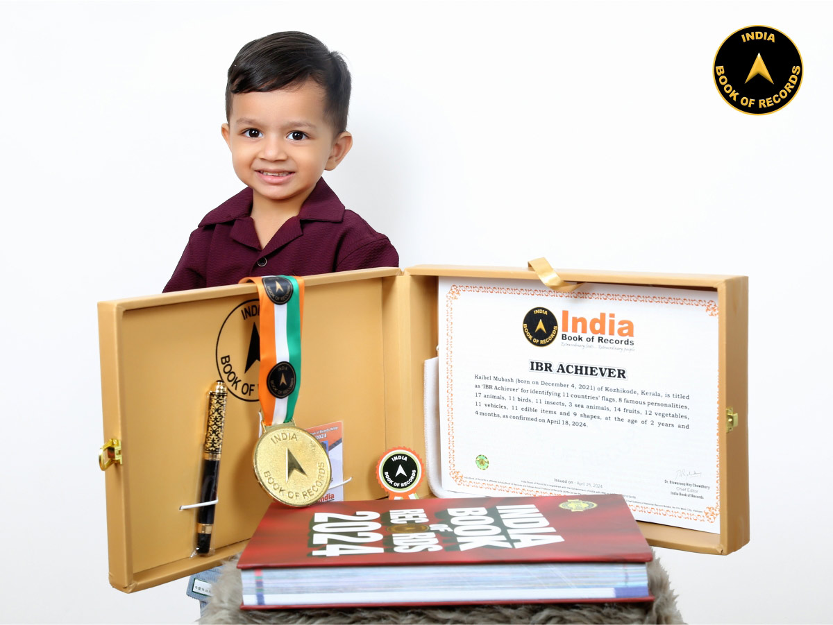Kaibel Mubash - IBR Achiever - India Book of Records