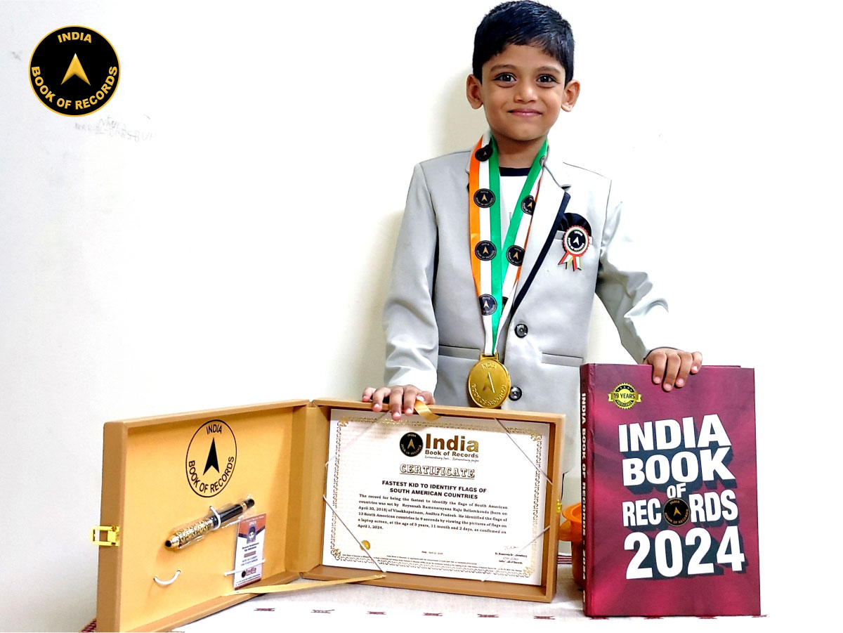 Fastest kid to identify flags of South American countries - India Book ...