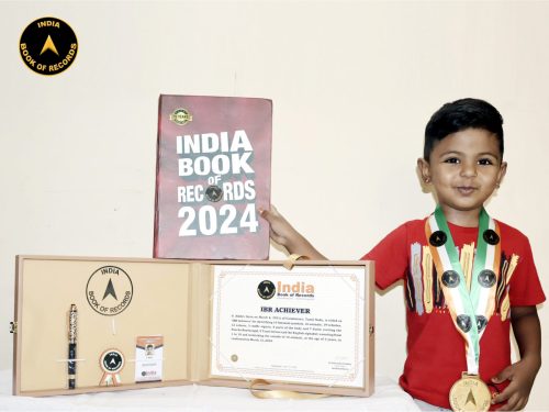S. Adidev - IBR Achiever - India Book of Records