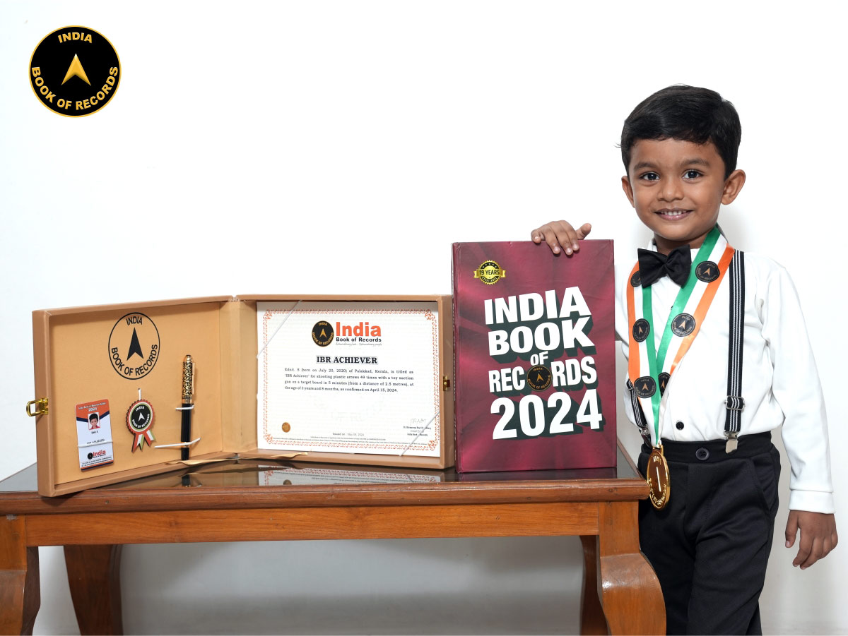 Ednit. S - IBR Achiever - India Book of Records