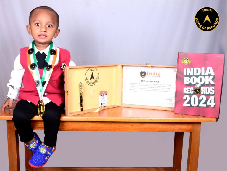 Renith Christo J. - IBR Achiever - India Book of Records