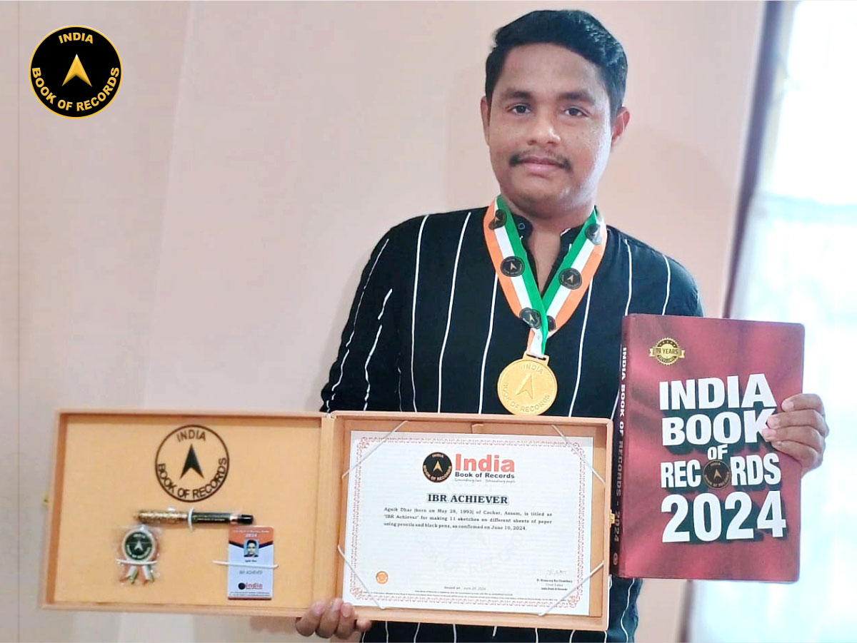 Agnik Dhar - IBR Achiever - India Book of Records