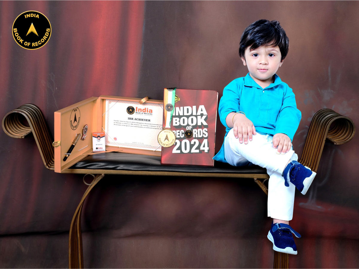 Garvik C. - IBR Achiever - India Book of Records